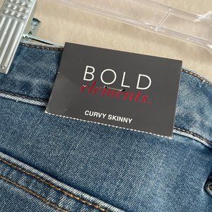 BOLD elements | Jeans | Nwt Bold Elements Gems Curvy Skinny Jeans Size ...
